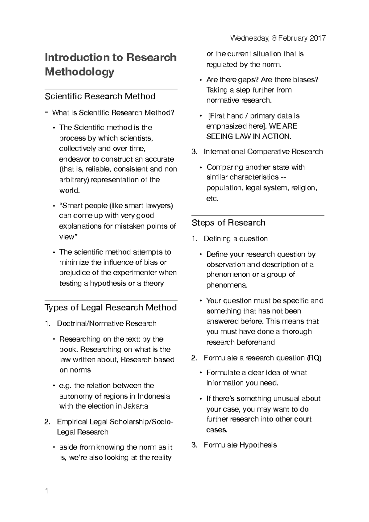 Research Methodology Overview: Steps and Types Explained - Studocu