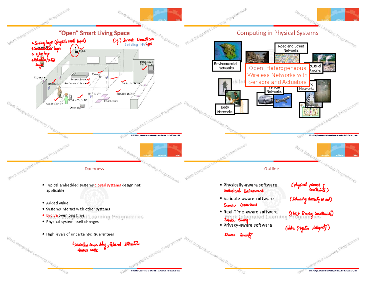 BITS Pilani IIOT Lecture Notes: Exploring Physical Systems & Networks ...