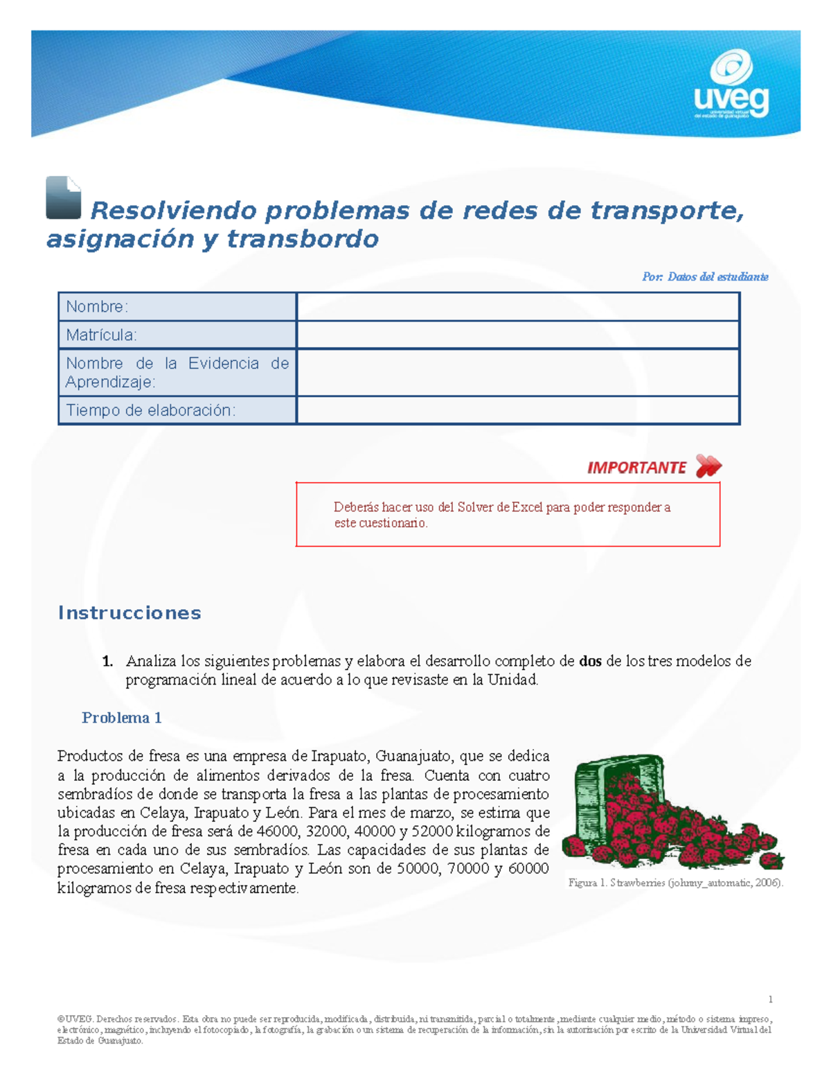 Modelos de Programación Lineal en Transporte y Asignación - FIO EA5 ...