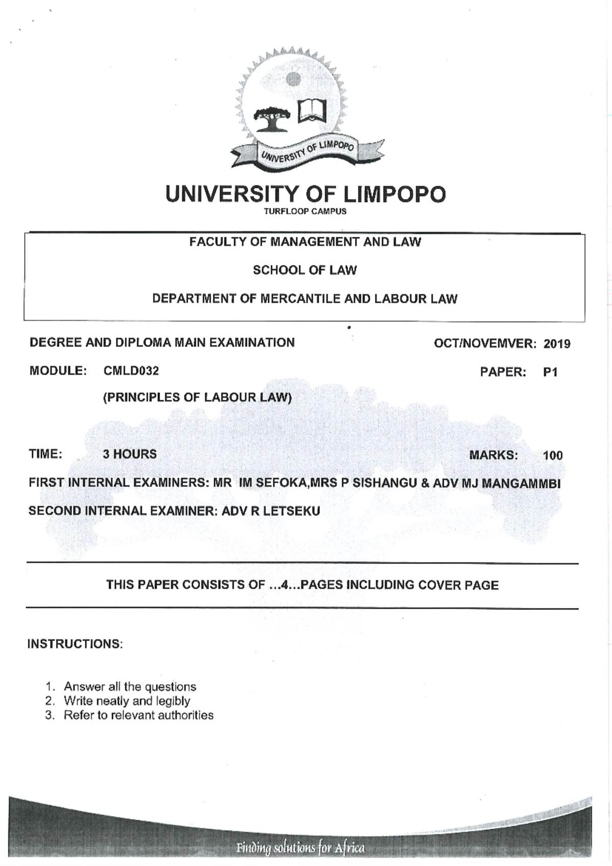 ELRC Form E1: Dispute Referral for Conciliation & Arbitration - Studocu