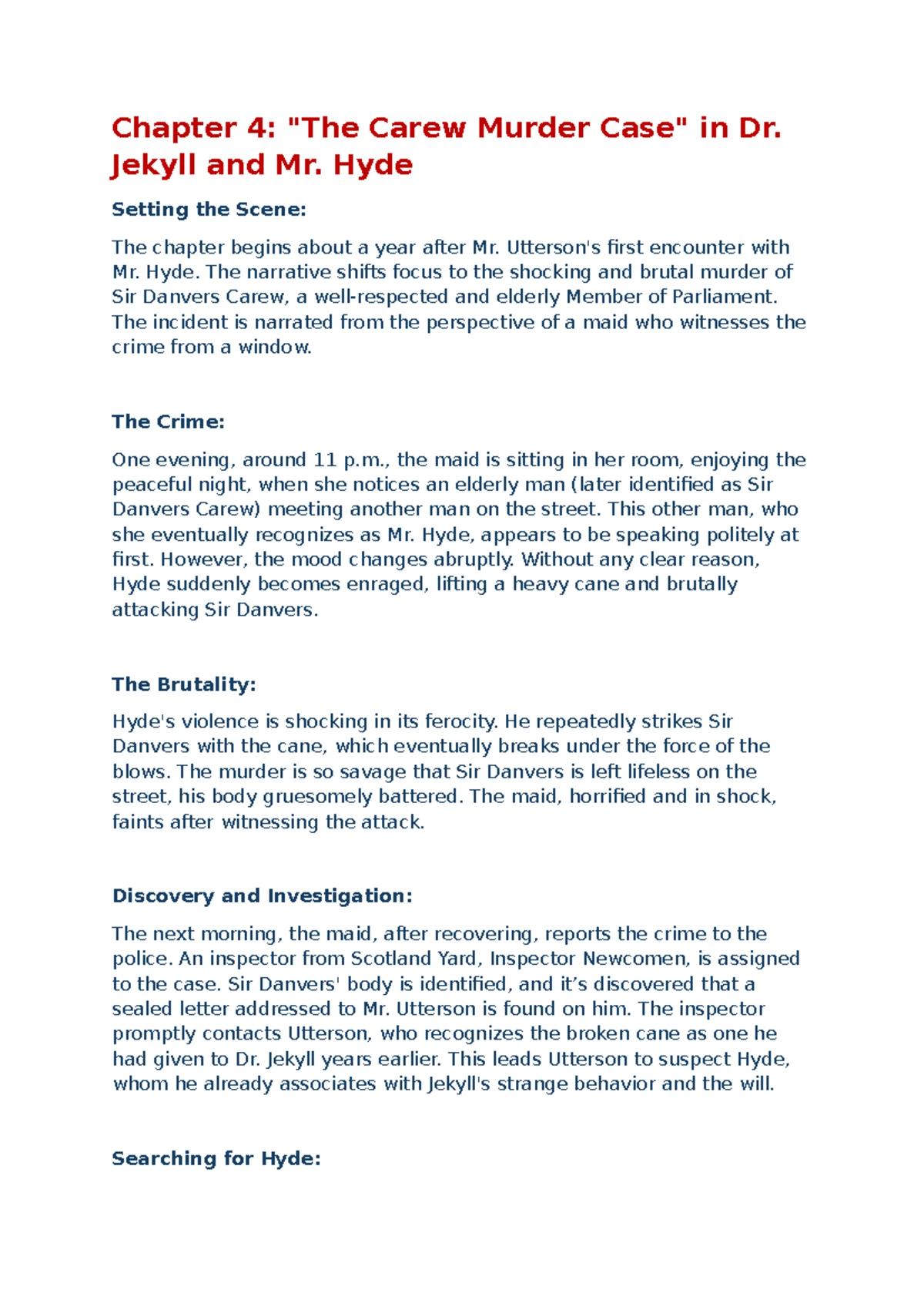 Jekyll and Hyde Quote Bank: Secrets and Consequences Analysis - Studocu