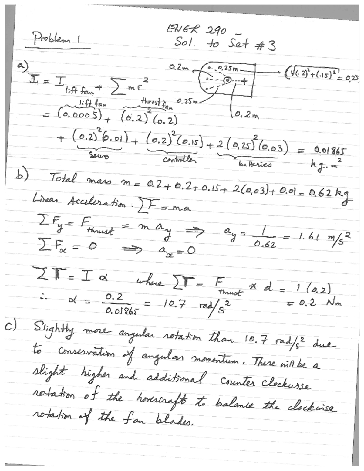 Solutions Set#1 2022 - Assignment 1 solution - ENGR 290 - Problem 4. Problem 5. - Studocu