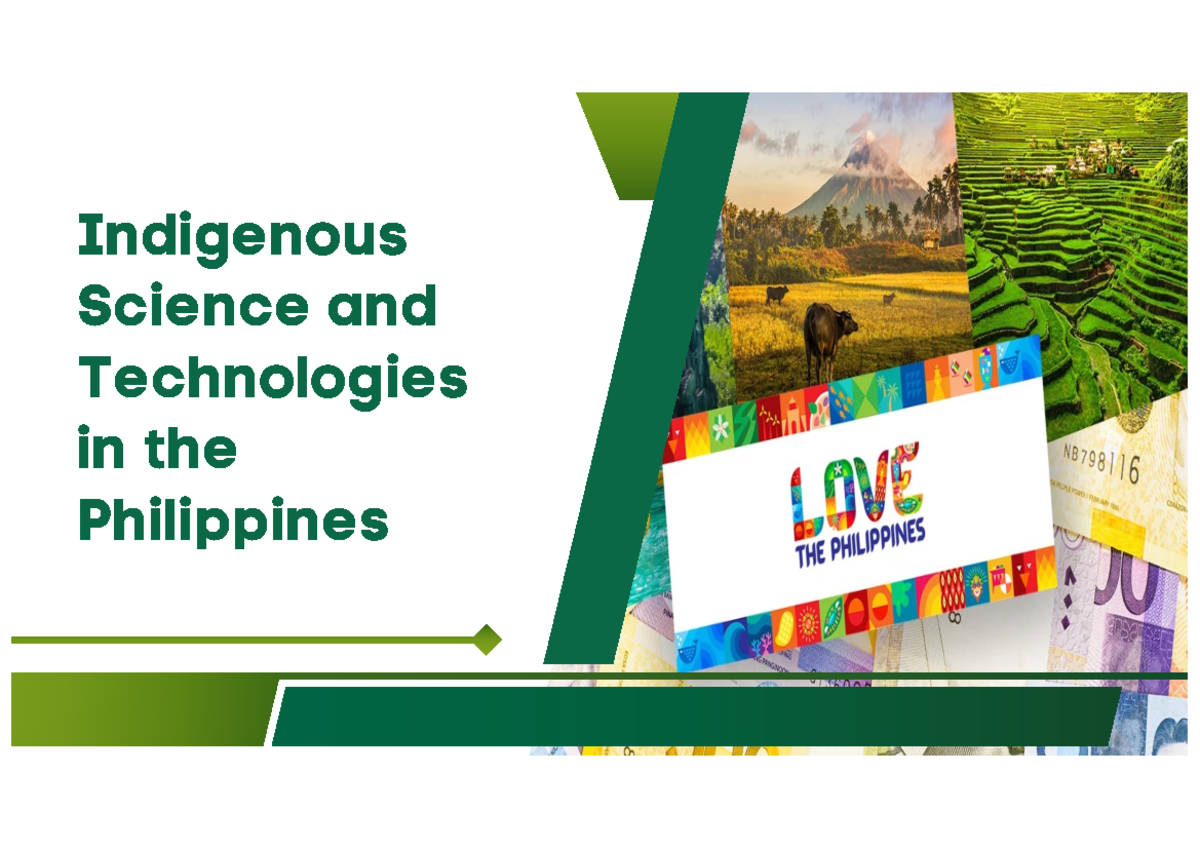 Indigenous Science and Technologies in the Philippines - GECC 105 ...