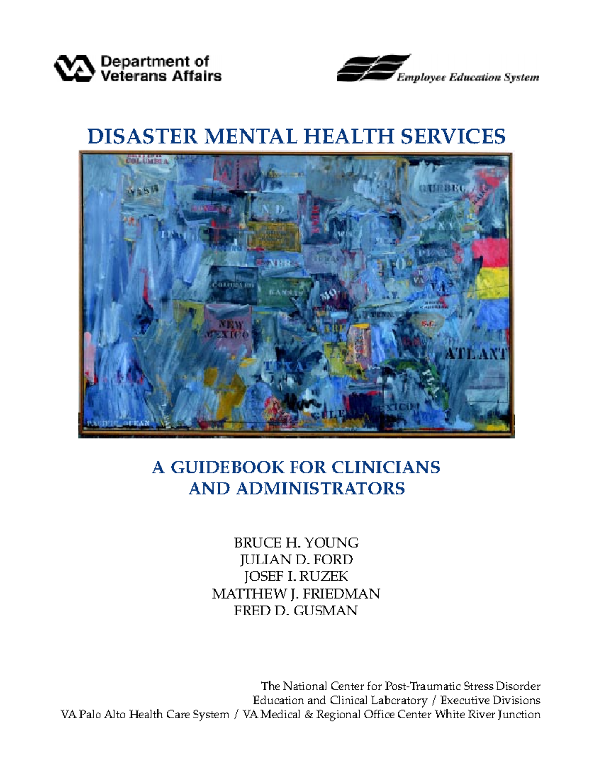 Disaster Mental Health Services: A Guide for Clinicians & Admins (8652 ...