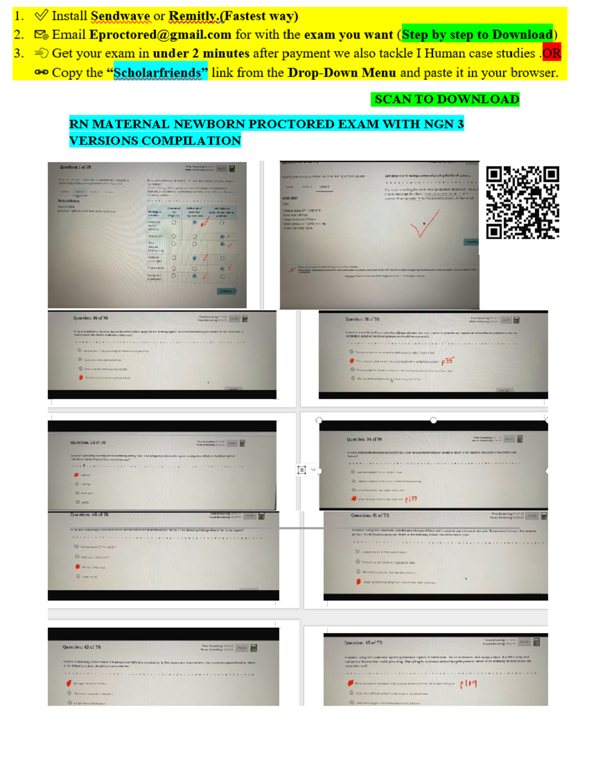 Ultimate Guide to ATI RN Maternal Newborn Proctored Exam 2025 - Studocu