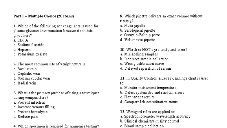 CC1 Practice Quiz: Multiple Choice, Matching, and True/False Analysis ...