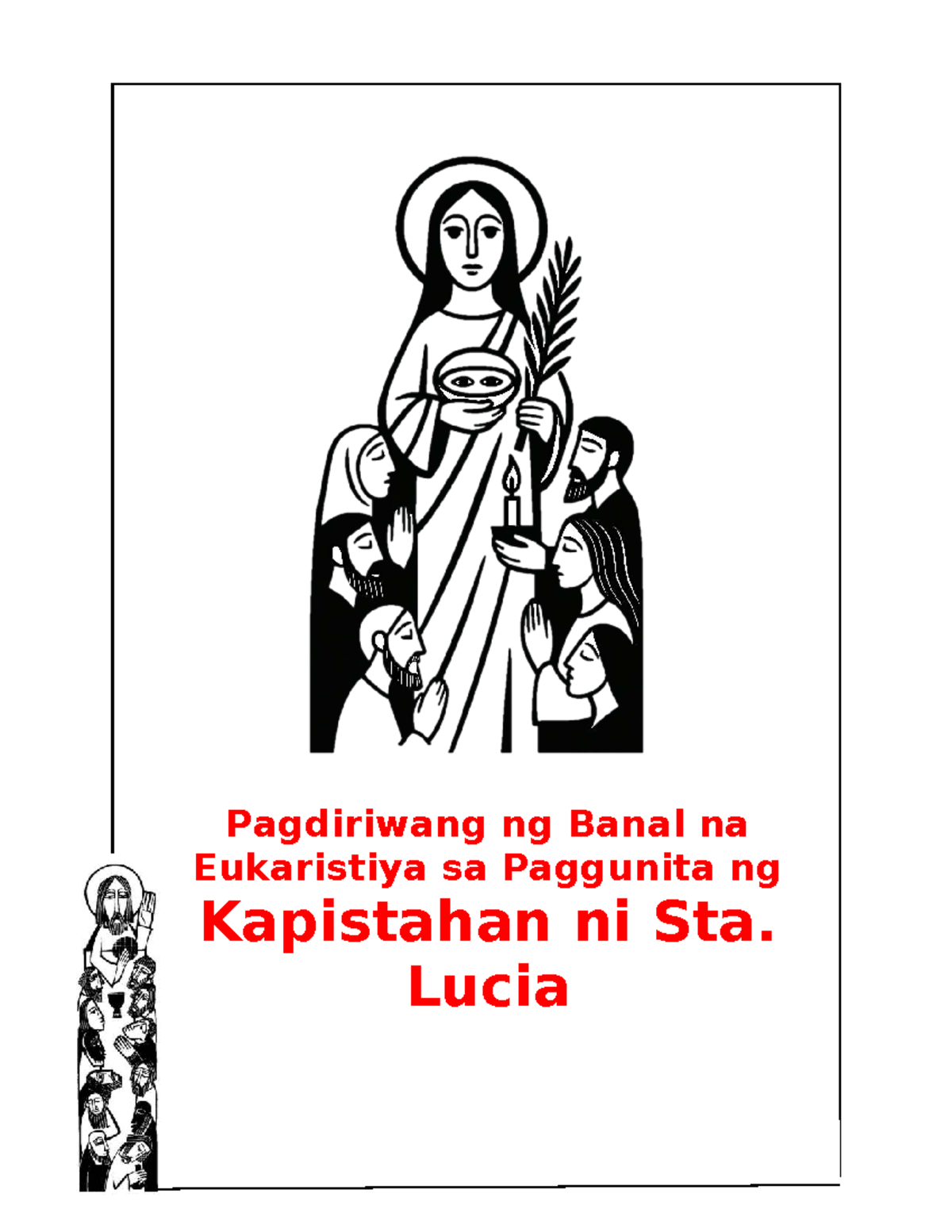 Pagdiriwang ng Banal na Eukaristiya para kay Sta. Lucia (2025) - Studocu