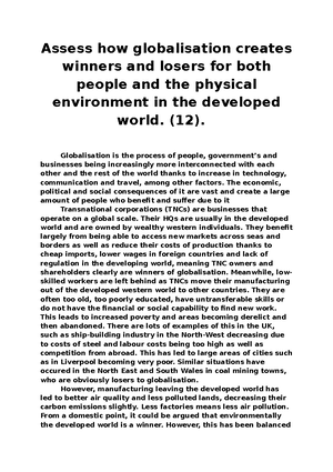 Geography NEA: A Comprehensive Guide for A-Level Students - Geography ...