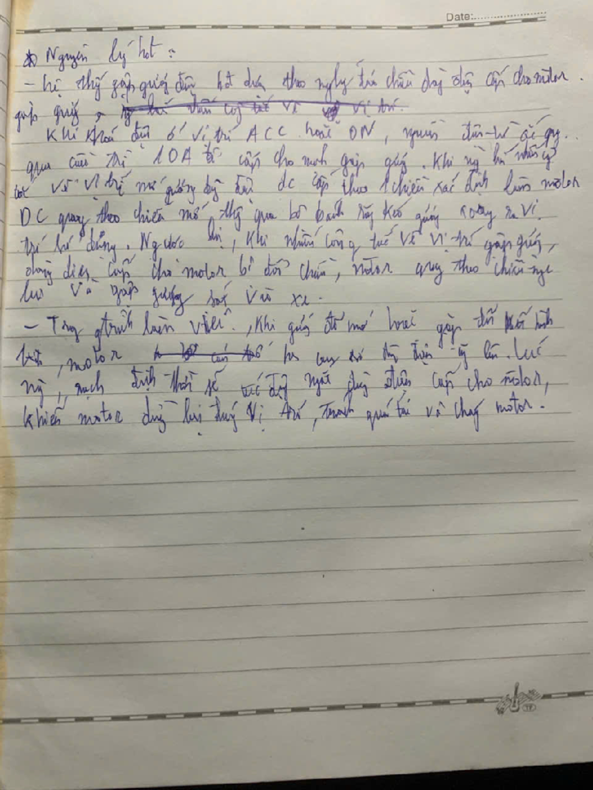 Ngiyin Hot: Motor Dynamics and Control - ACC 10A Study Notes - Studocu