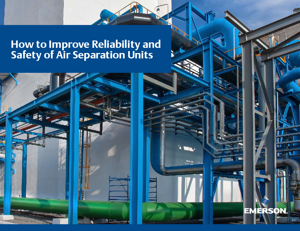 Air Separation Units: Enhancing Reliability & Safety (Course Code ...