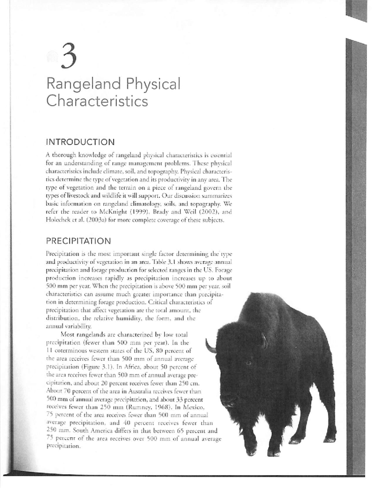 Rangeland Physical Characteristics Overview for Course XYZ - Studocu