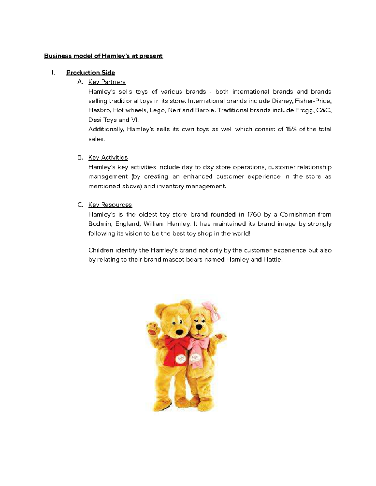 Hamley's Business Model Analysis: Key Partners, Activities & Value ...