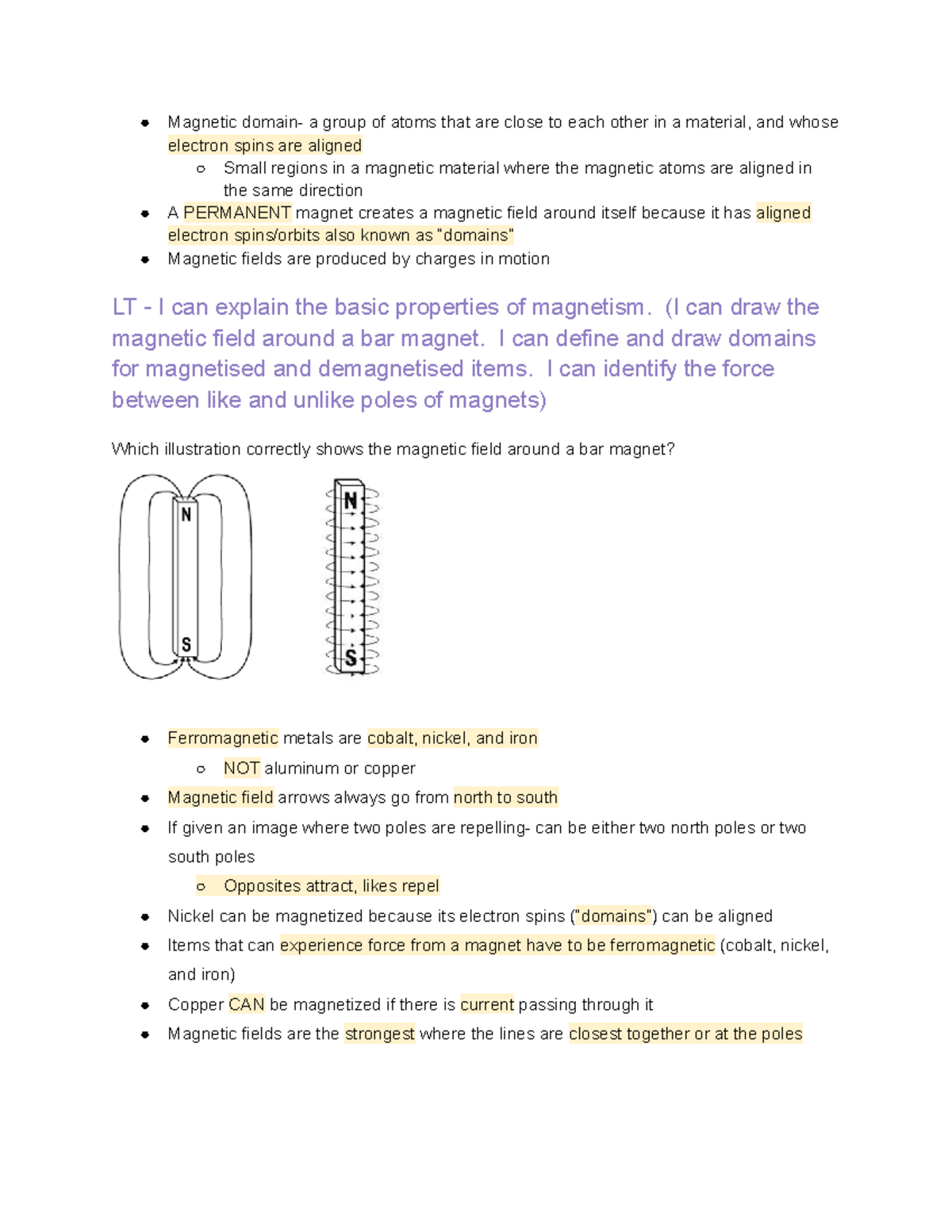 Electromagnetism Lecture Notes (PHYS101): Principles & Applications ...
