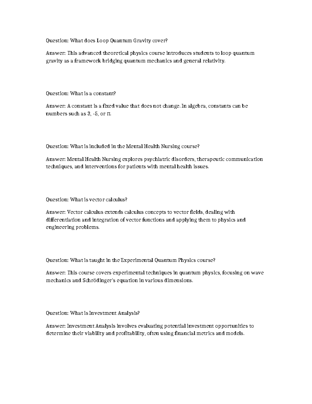Unmiscible nacrine survivable - Question: What does Loop Quantum ...