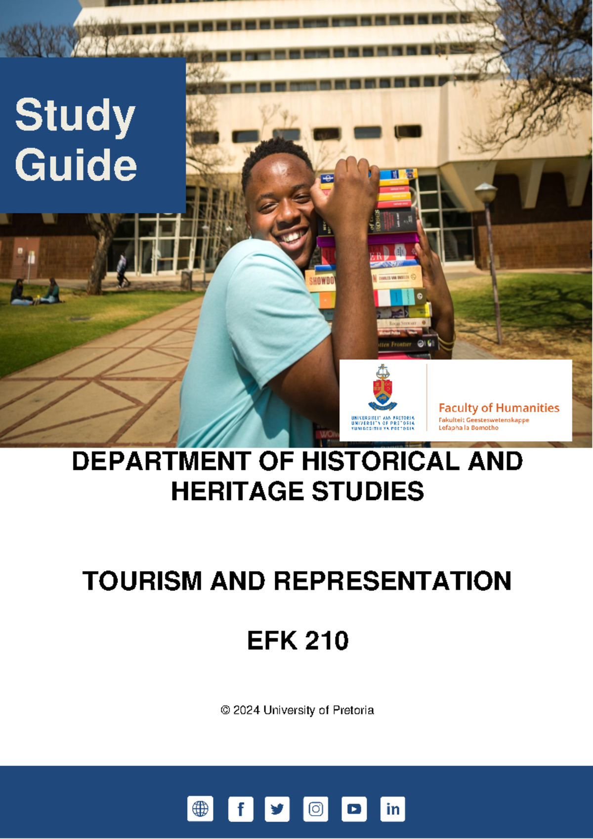 EFK210 Study Guide: Tourism & Representation Insights 2024 - Studocu