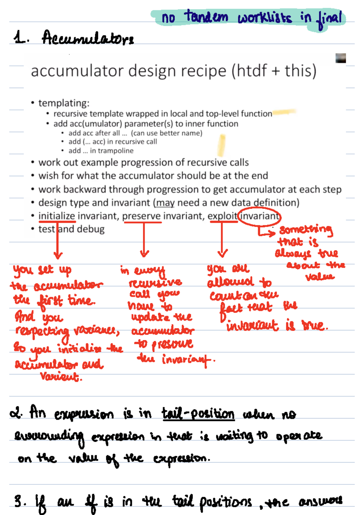 Final Exam: Accumulators, Tail Recursion, and Graphs Concepts - Studocu