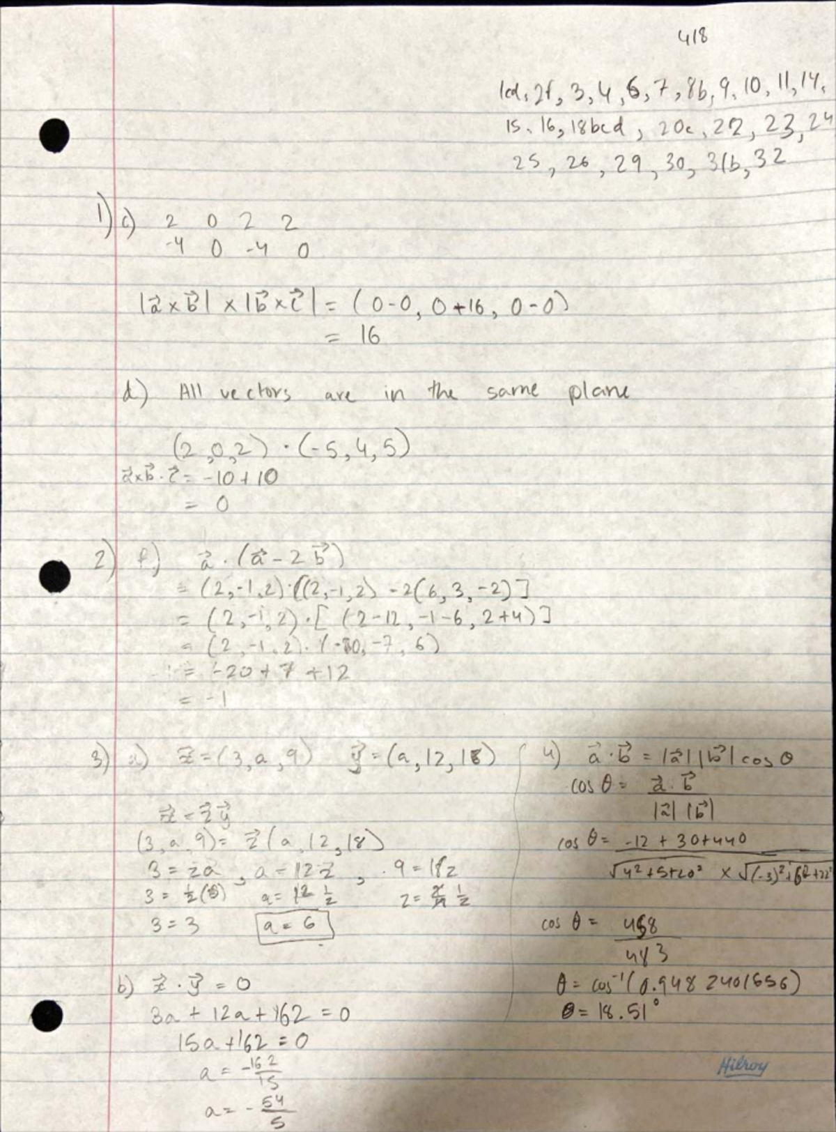 Math Review Questions for Course G(%) - Studocu