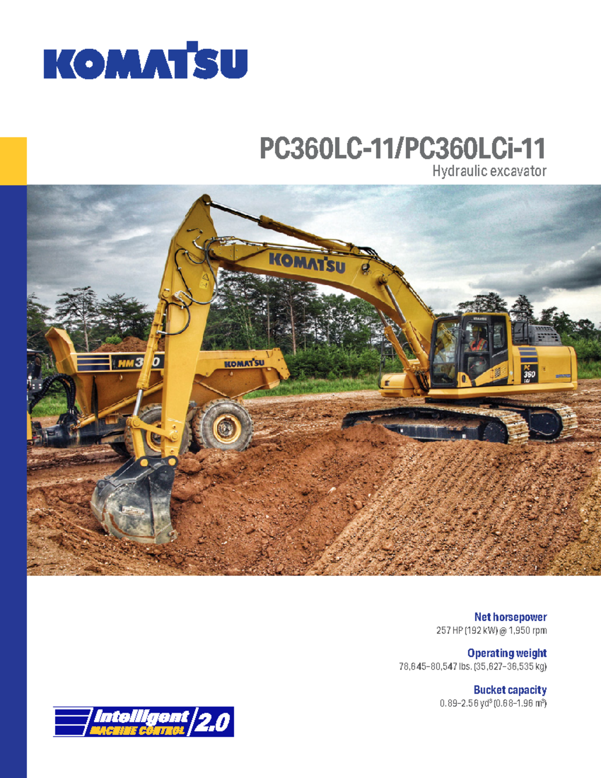 Komatsu PC360LCi-11 Intelligent Machine Control Overview - Studocu
