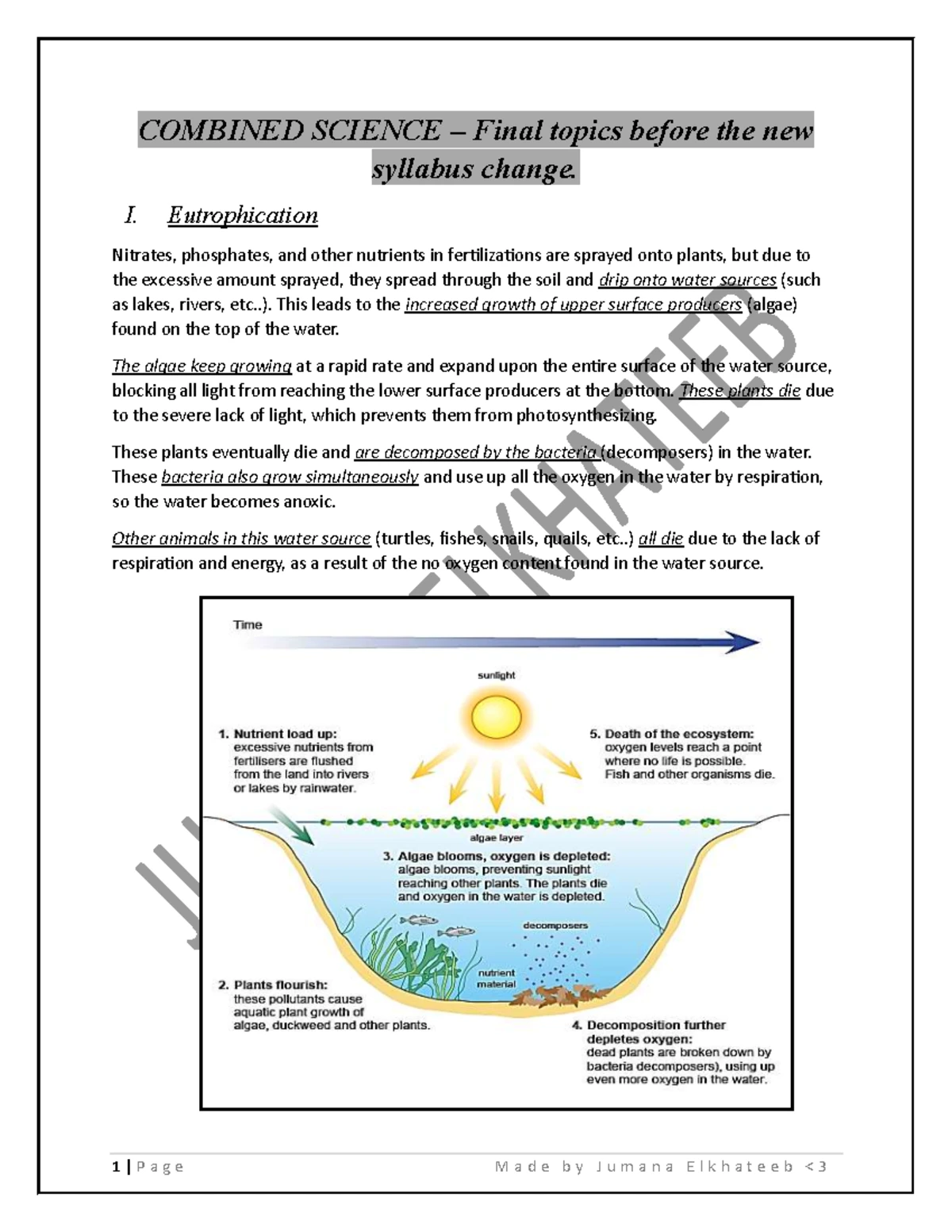 ZJC Combined Science Form 2: Focus on Key Concepts and Topics - Studocu