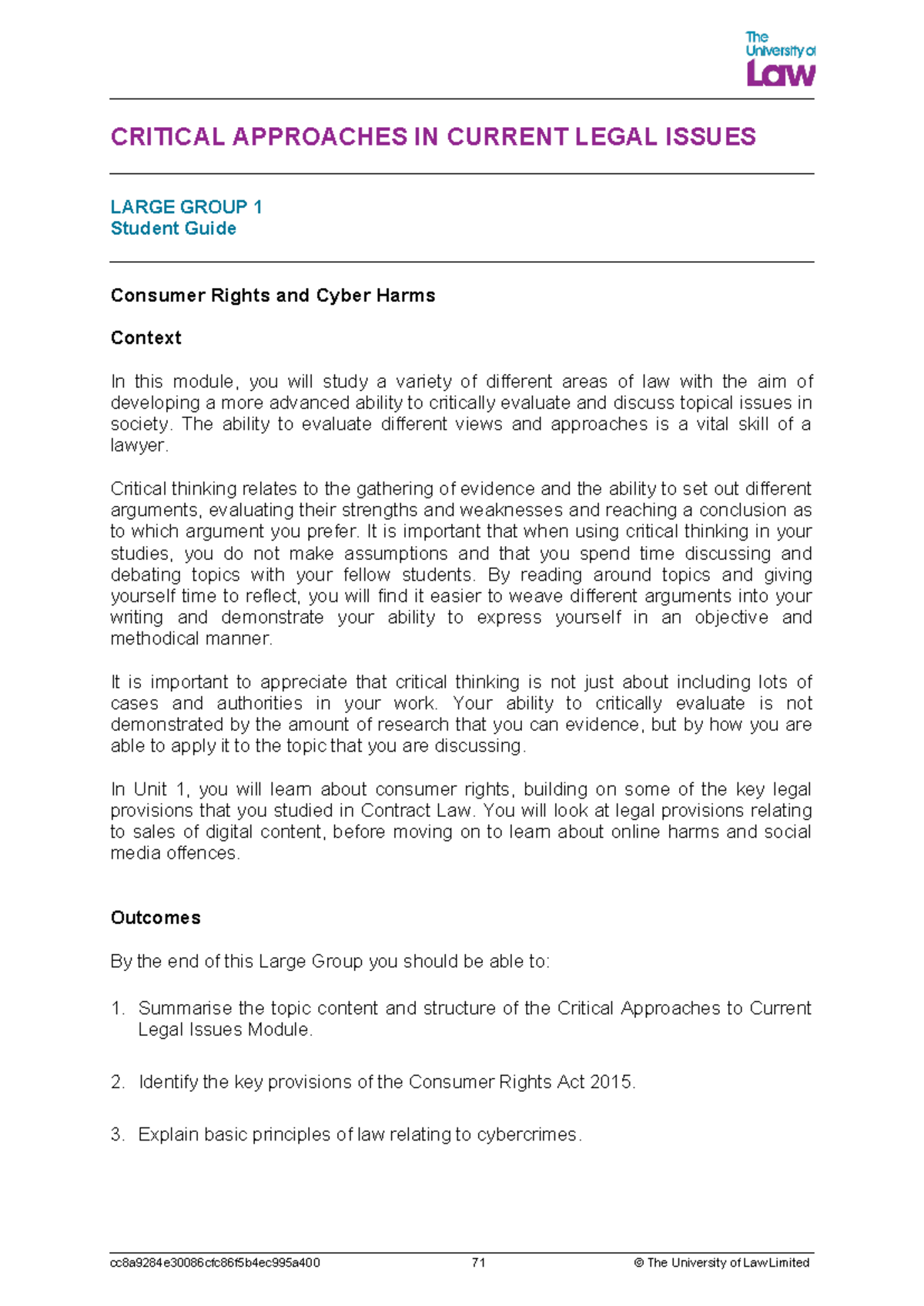 Consumer Rights Act 2015: Key Provisions and Remedies Guide - CRITICAL ...