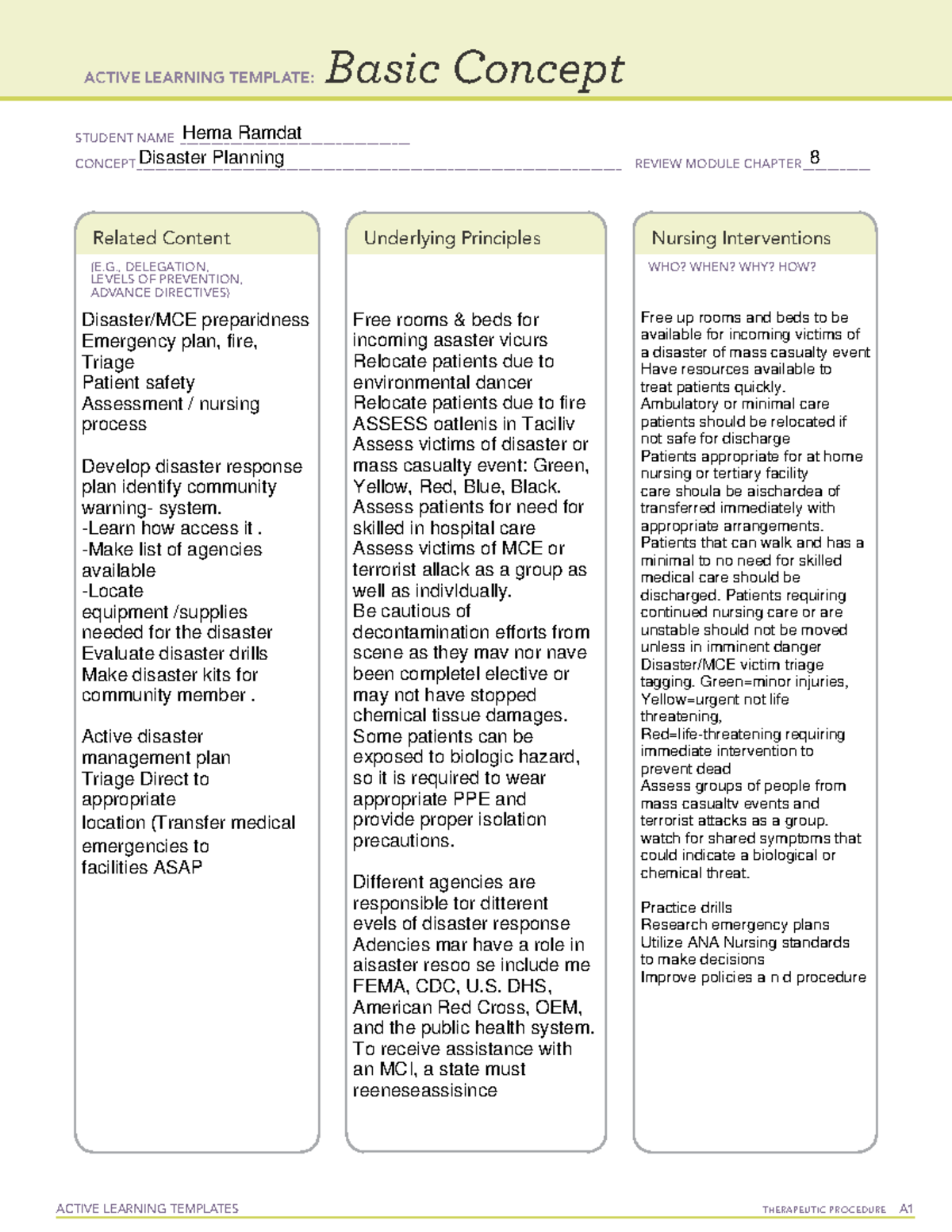 Active Learning Template Basic Concept - ACTIVE LEARNING TEMPLATES ...
