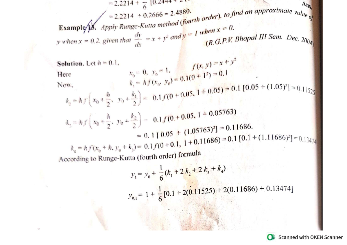 UT III Solution 8 - notes - Computer Science - Example 13. Apply 2 ...