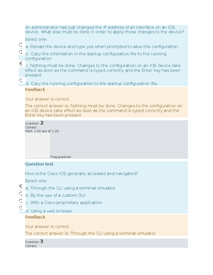 Net Acad C++ Essentials Part 1 Module 4 - 1.) What is the output of the following snippet? # ...