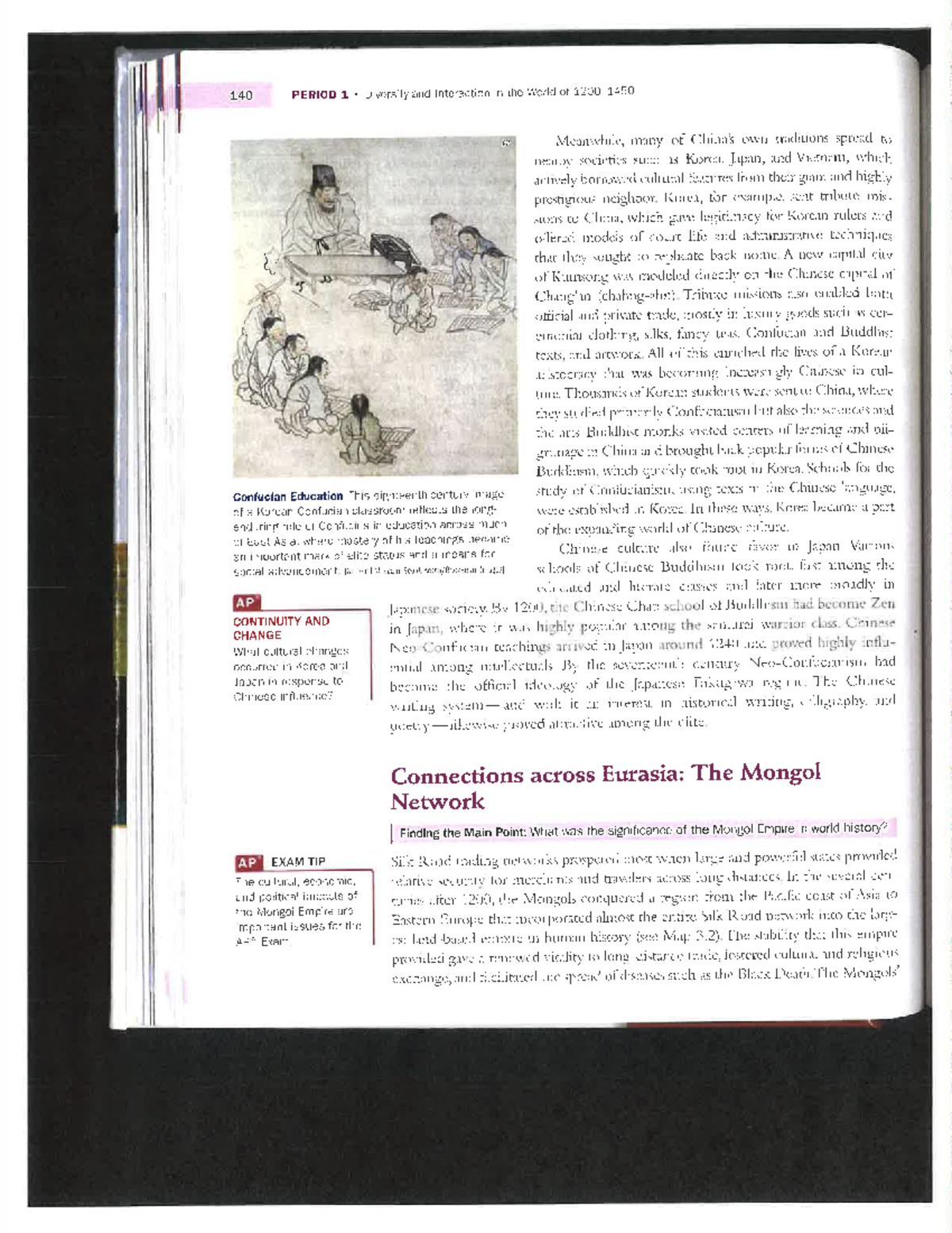 AP World History: Period 1 - Diversity and Interaction in East Asia ...