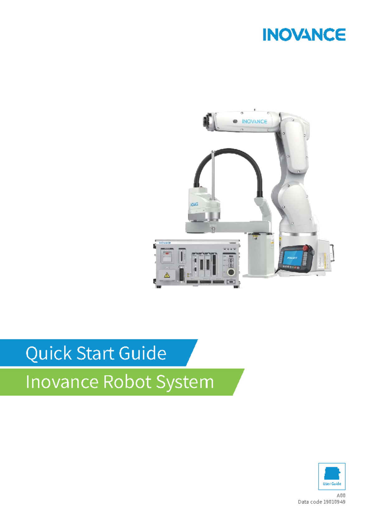 Inovance Robotics Quick Start Guide A00 - User Manual Overview - Studocu