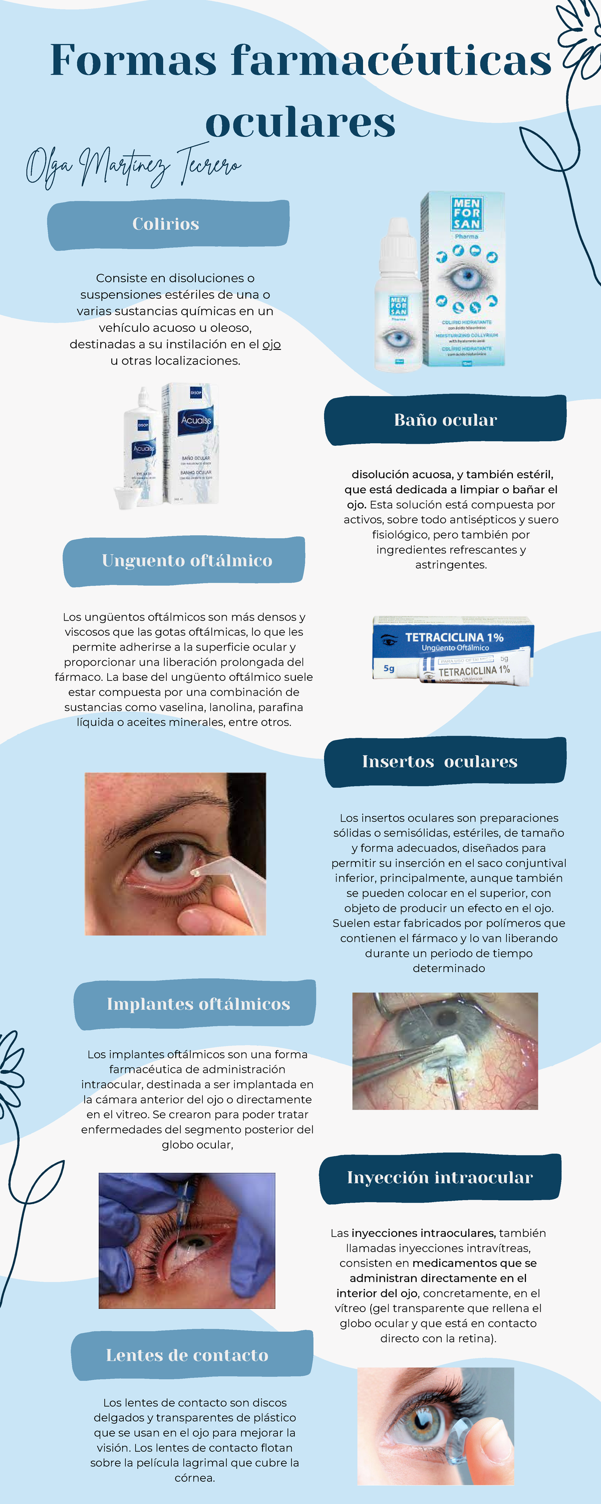 Formas Farmacéuticas Oculares: Colirios, Ungüentos, e Implantes - Studocu