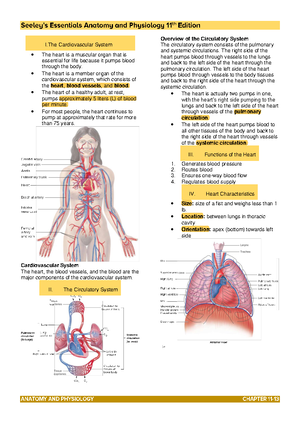 Chapter 1 - Transes - ANATOMY AND PHYSIOLOGY The study of the structure ...