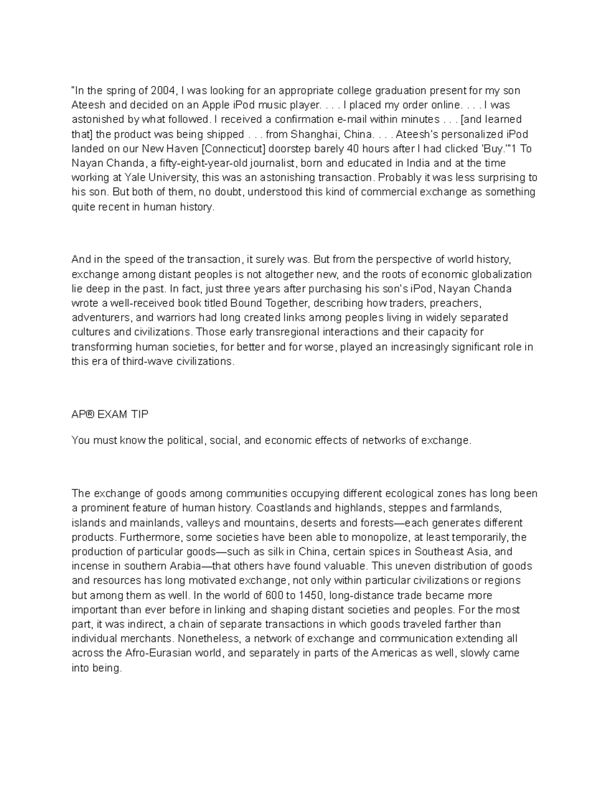 Silk Roads: Trade Dynamics and Cultural Exchange in Eurasia - AP Exam ...