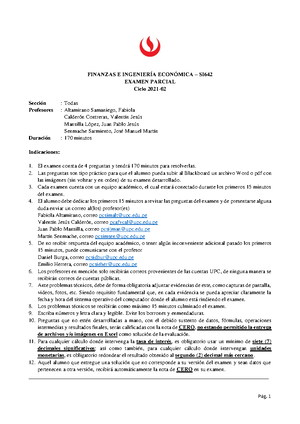 Formulas - Finanzas - Recopilación de fórmulas Principios fundamentales ...