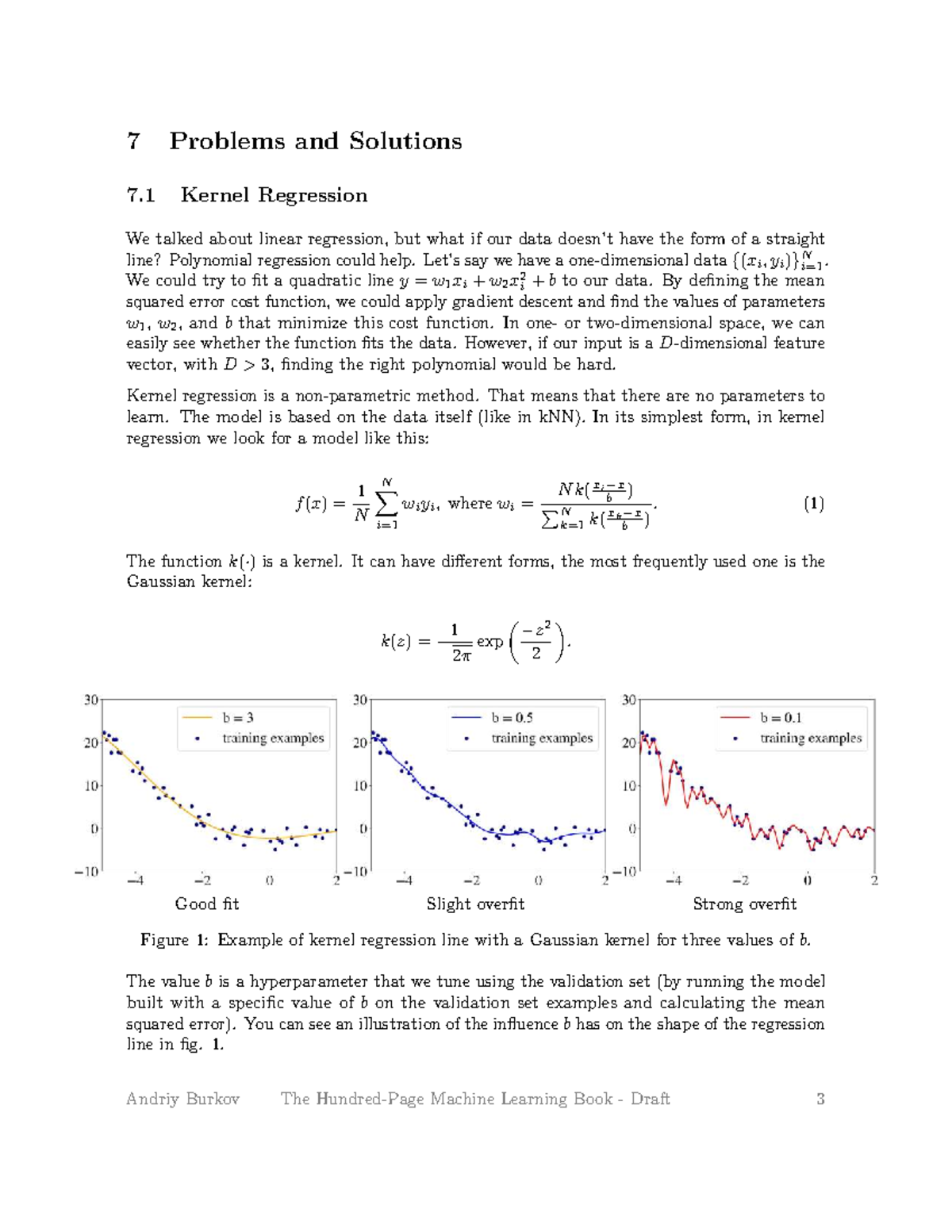 Ch7 - Machine Learning Concepts: Kernel Regression & Classification ...