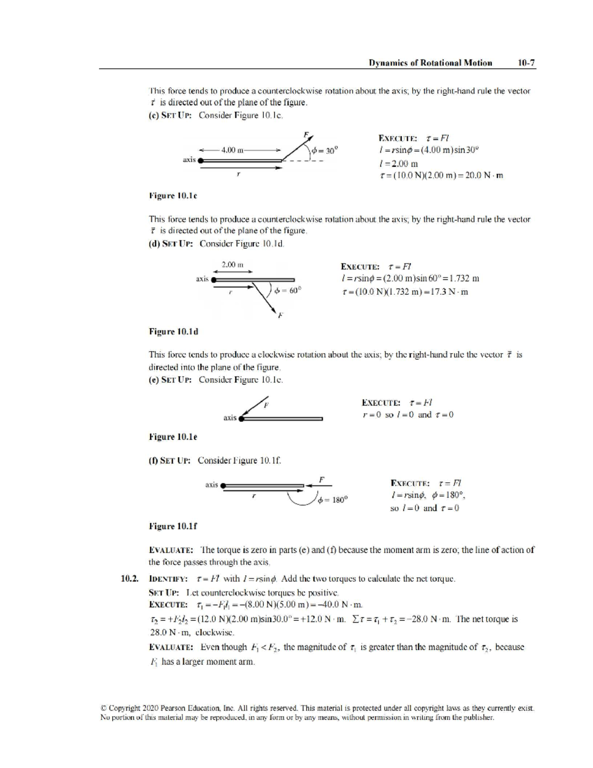 Dynamics of Rotational Motion: University Physics (15th Ed) Solutions ...