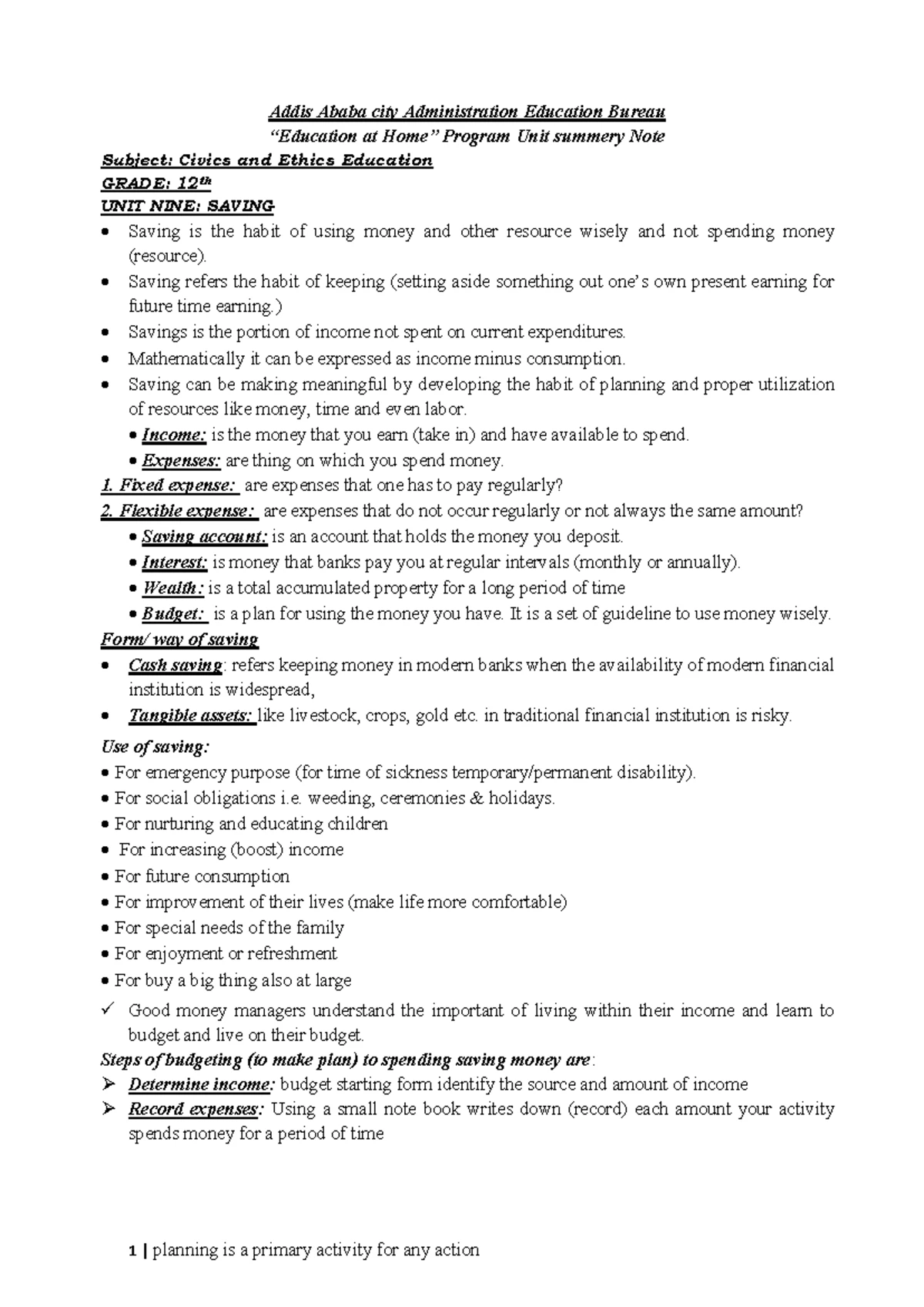 Civics chapter 3 - Lecture notes 3 - Chapter Three: Ethical Decision ...