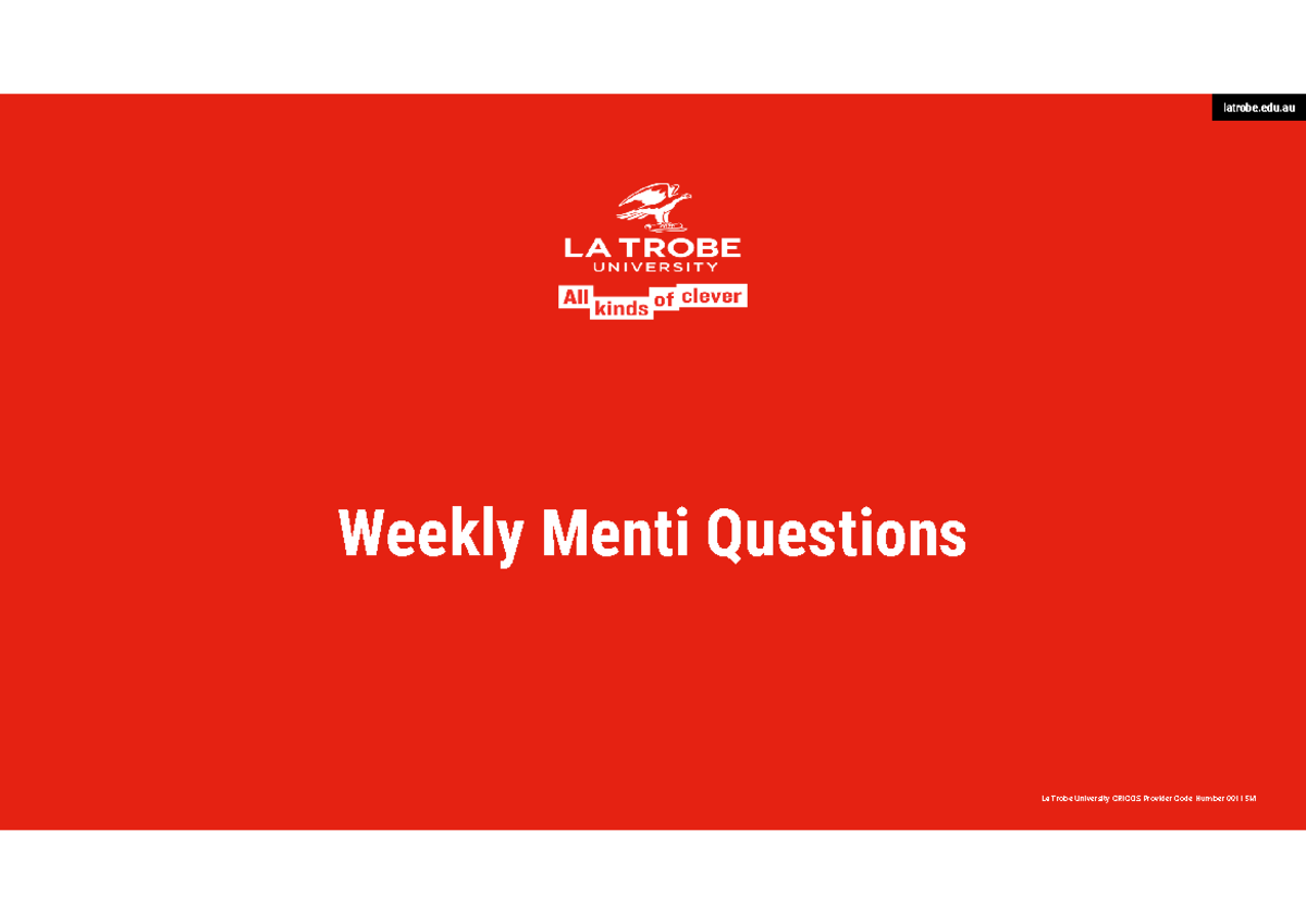 Weekly Menti Questions on Pharmacokinetics and Therapeutic Goods - Studocu