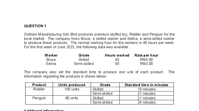 Labour Test Questions - June 2022 (30 Marks) - Studocu