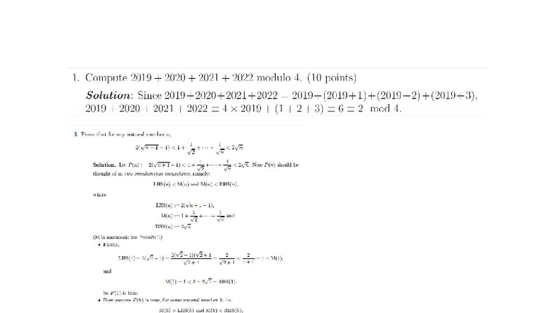 Discrete Math Problems: Equivalence Classes & Relations (MATH 101 ...