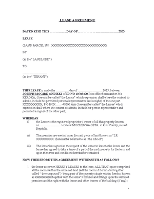 LRA 9 Form - Application for Registration & Compliance Conditions - Studocu