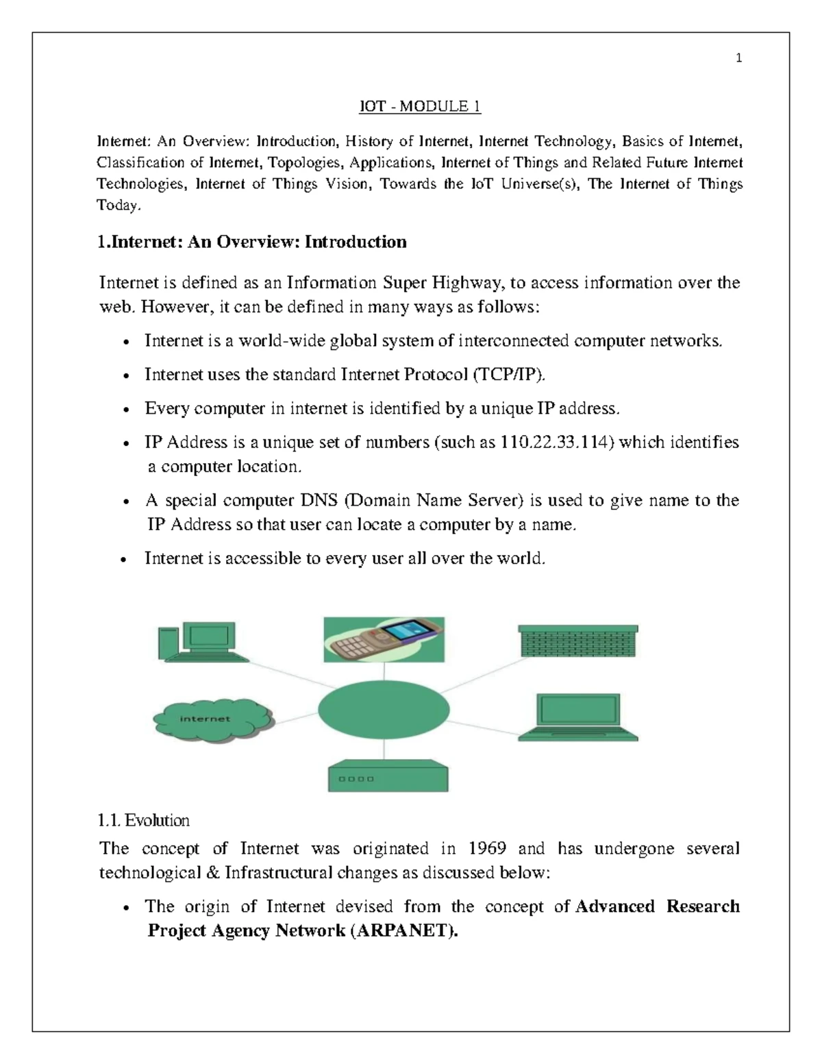 Data Analytics for IoT - Module 4 Lecture Notes and Concepts - Studocu