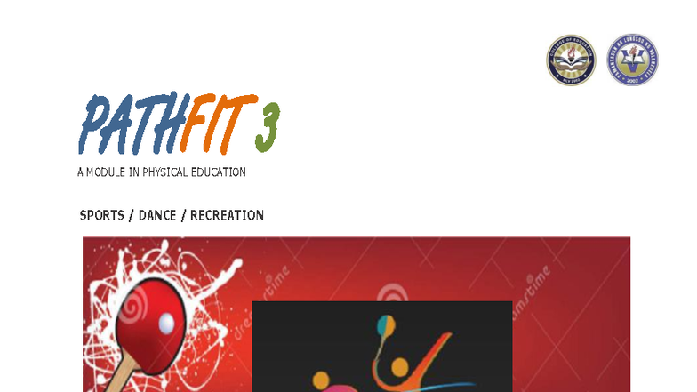 PATHFIT 3: Table Tennis & Badminton Module Overview 2024 - Studocu