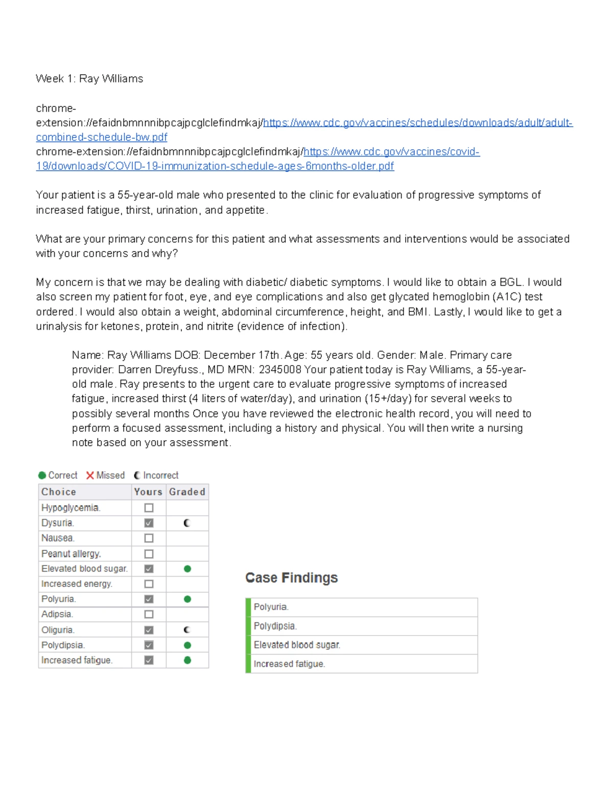 Week 1 Ray Williams - iHuman work - Week 1: Ray Williams chrome- - Studocu