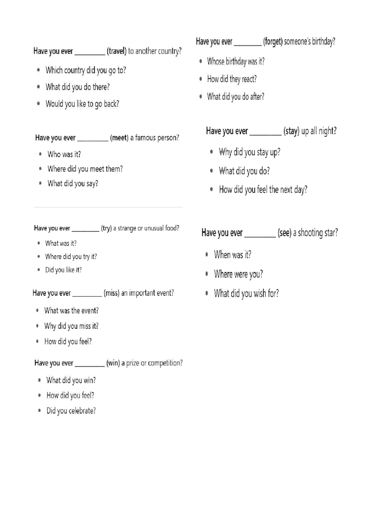 Speaking Cue Cards - Notes for Engaging Conversations - Studocu