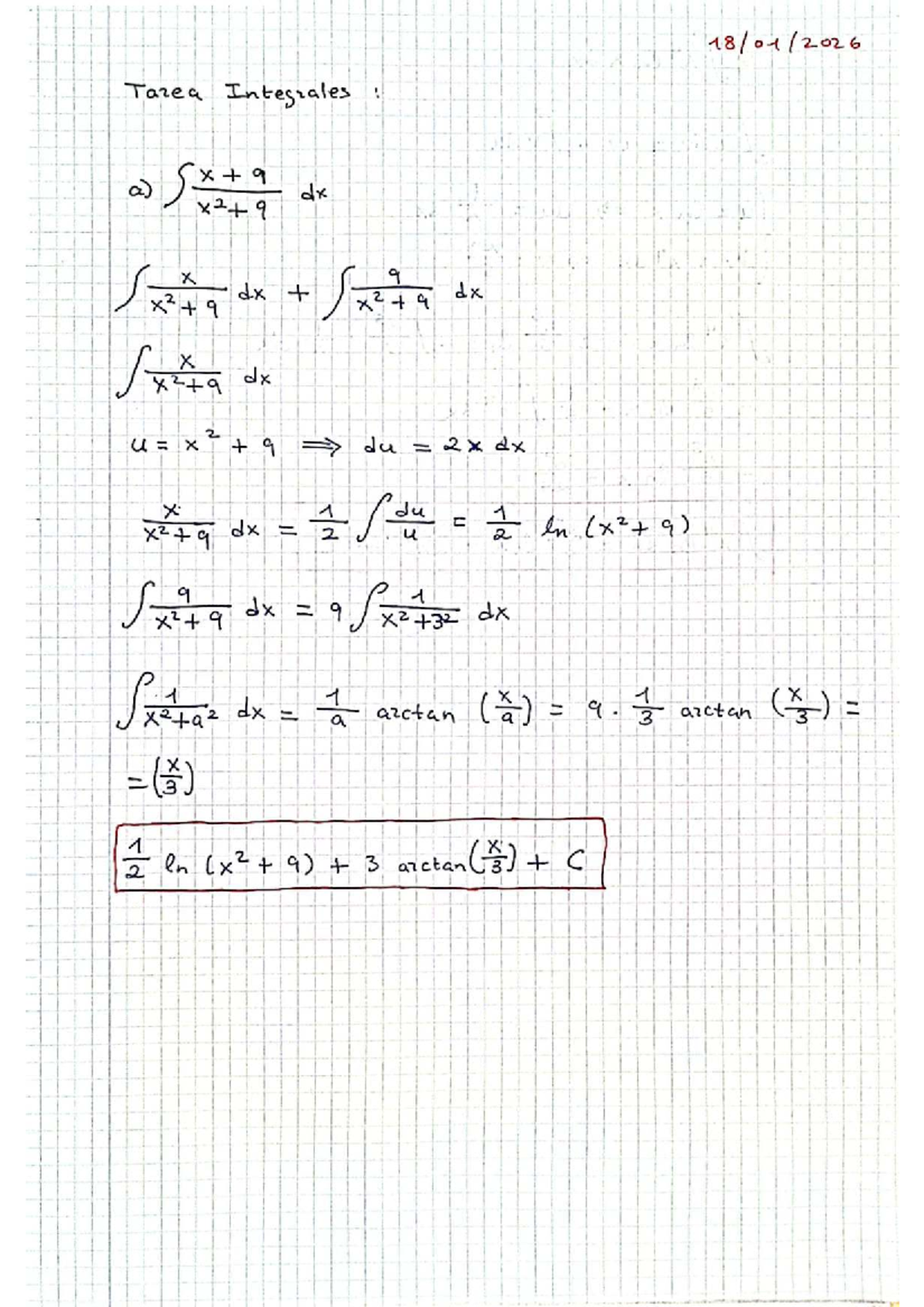 Integrales y Técnicas de Cálculo - MIT 18/01/2026 - Studocu