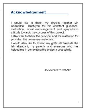 Physics Investigatory Project - Class 12 - Tangent Galvanometer ...