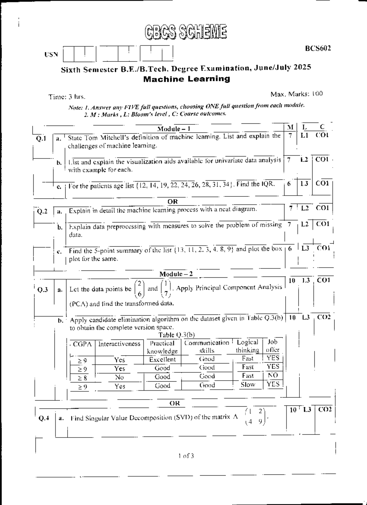 BCS602 - Essay on Basic Concepts of AI in Machine Learning - Studocu