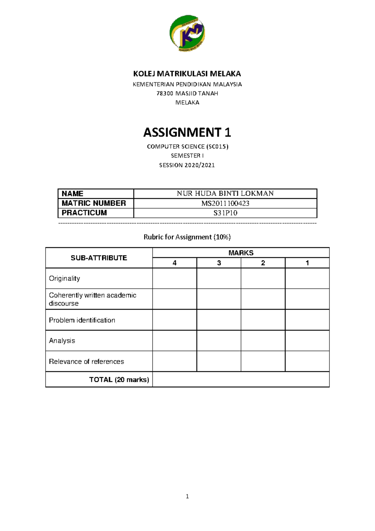 Sc015 Computer Science Assignment 1 Final Online Shopping Security