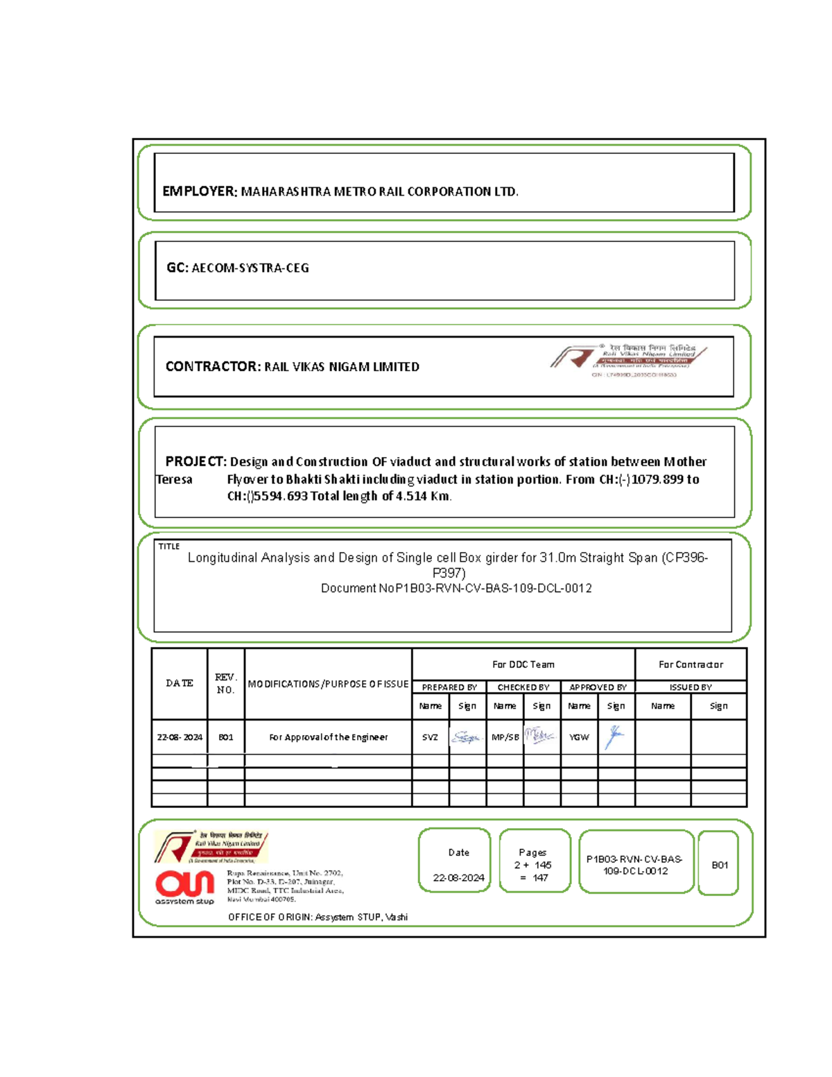 Design and Analysis of Single Cell Box Girder (CP396P397) - Studocu