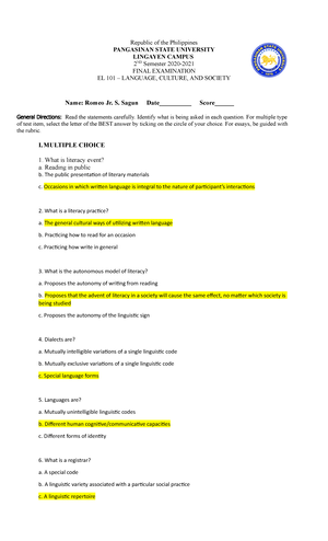 Features of Human Language by Hockett- grade 11 lesson - lesson for ...